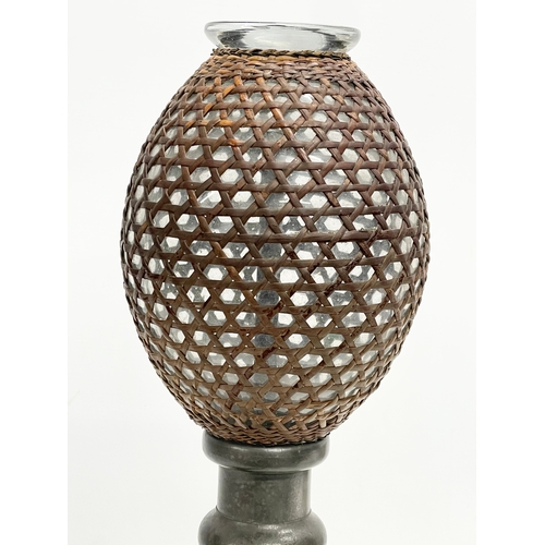 A large late 19th century Gasogene Seltzer Dispenser by Briet. 47cm