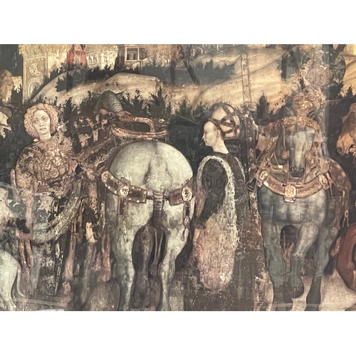 A large vintage ‘St George & the Princess’ print. From the original ...