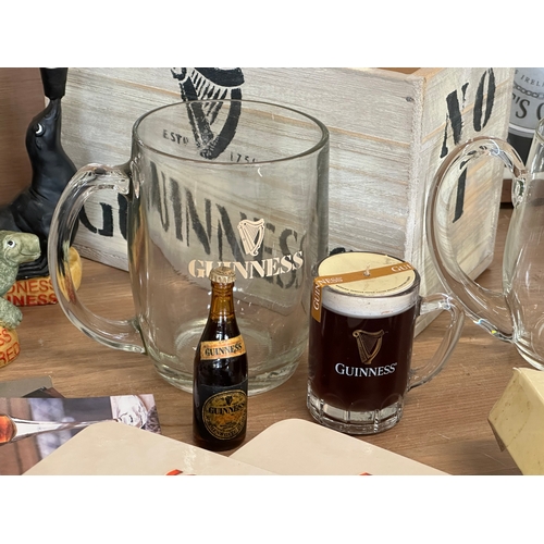A collection of Guinness memorabilia. My Goodness My Guinness figures ...