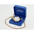 A Rotary pocket watch with box.