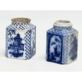 A pair of early 19th century Chinese, late Emperor Jiaqing tea caddy’s ...