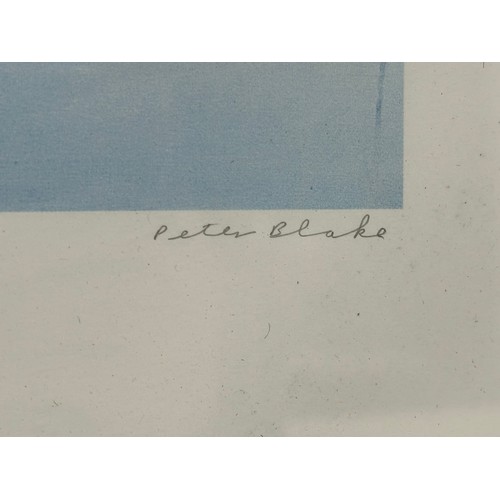 A Signed Limited Edition print by Peter Blake. From the original ...