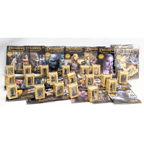 A collection of The Lord of The Rings Collector's Models. Hand painted ...