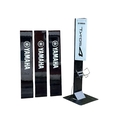 Yamaha music shop display boards. Light up stand measures 140cm.