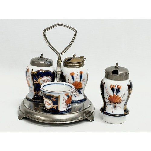 A collection of Early 20th Century salt and pepper shakers. Morley ...