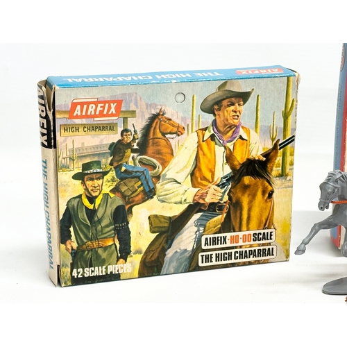 3 boxes of vintage Airfix model kits. Airfix Indians, 1/32 scale ...