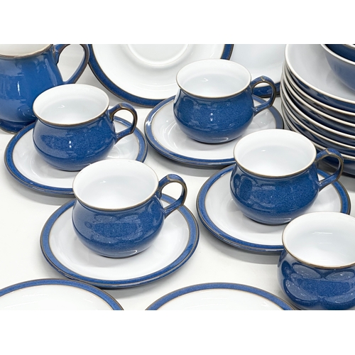 A 49 piece Denby Classic Kitchenware ‘Imperial Blue’ dinner service. 9 ...
