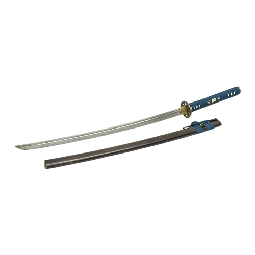 A large samurai style sword. 105cm.