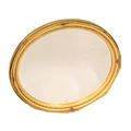 A Victorian style gilt framed bevelled mirror. 70x60cm