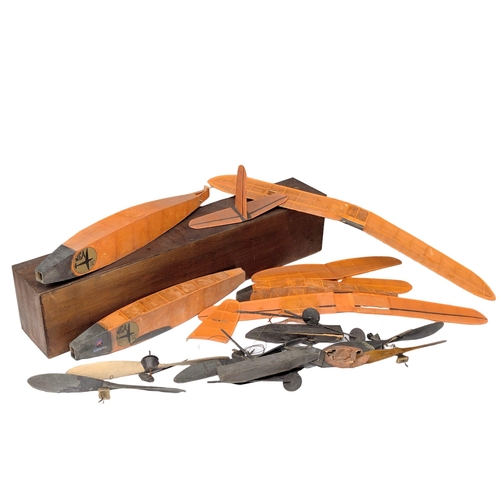 A large vintage NGA model aeroplane.