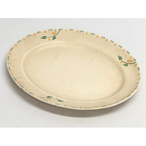 A 1930’s Crown Devon serving platter. 39.5x32cm