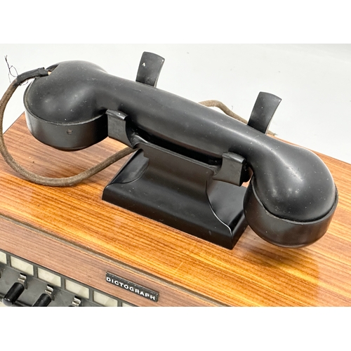A Mid 20th Century Dictograph telephone. 30x19x22cm.