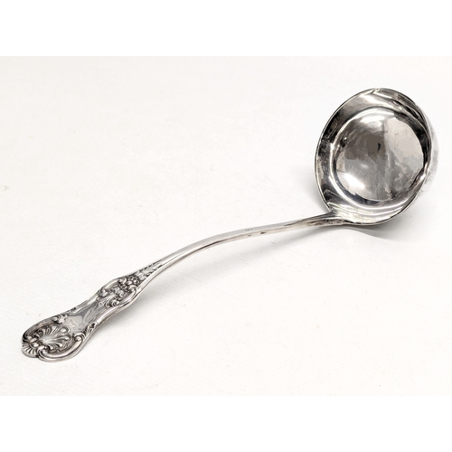 A large good quality 19th Century Victorian, Scottish silver ladle by ...