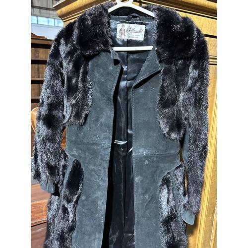 A vintage fur coat. S. Jaffa Furs LTD.