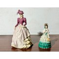 2 figurines. A Coalport Age of Elegance Hyde Park. A Peter Stanier Emma.