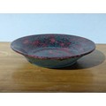 A large studio pottery centrepiece bowl. 37x7.5cm