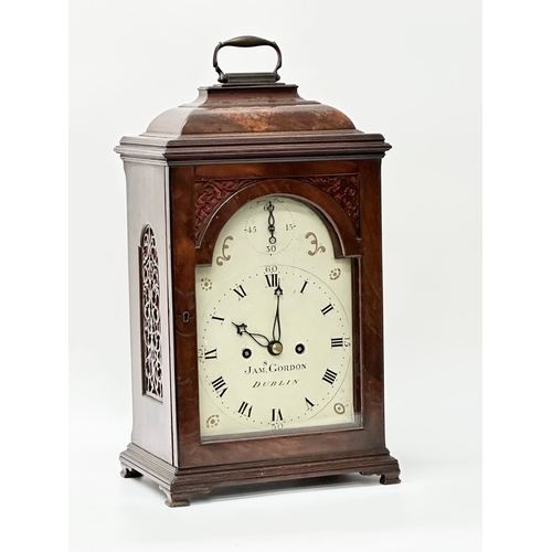 James Gordon of Dublin. Late 18th Century. George III mahogany cased ...