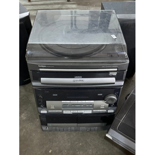 A Goodmans and an ITT record player.