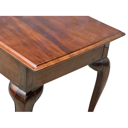 A Mid 18th Century Irish Late George II Spanish mahogany side table ...