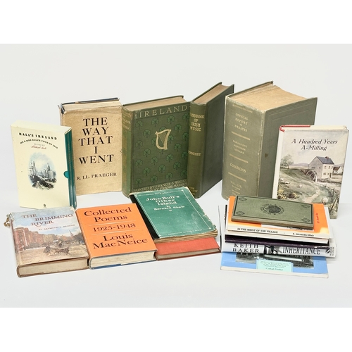 A good collection of Irish books.