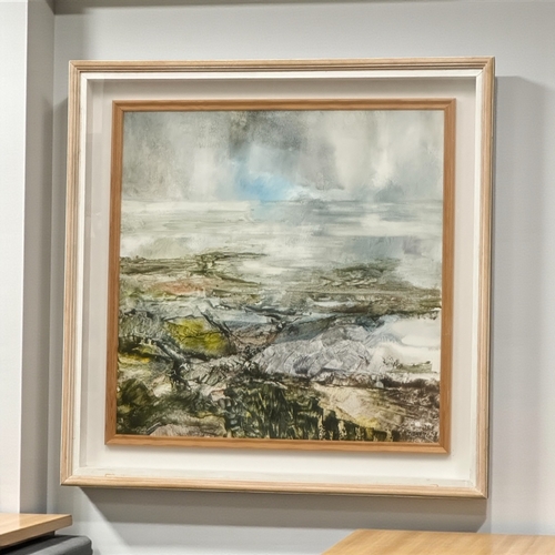 Malcolm Bennett RUA. An oil on board. Sky Road, 1996. 58.5x58.5cm ...