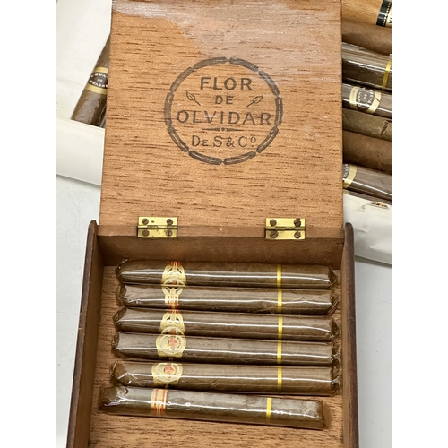 A collection of cigars.