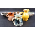A selection of retro 20th Century studio art pottery comprising of ...