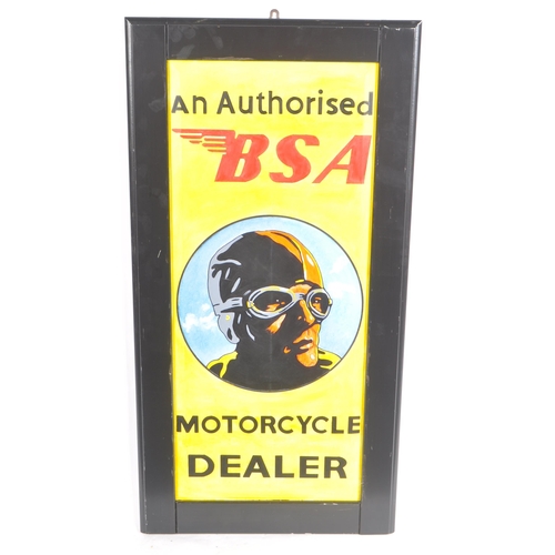 BSA - A contemporary artist's' impression of a traditional pictorial ...