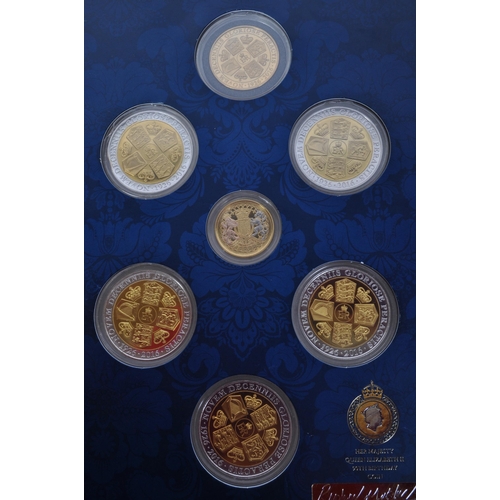 Her Majesty Queen Elizabeth II gold coin set. Nine decades gloriously ...