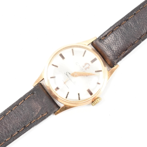 A vintage Omega Seamaster Exactus wrist watch. The watch having a ...