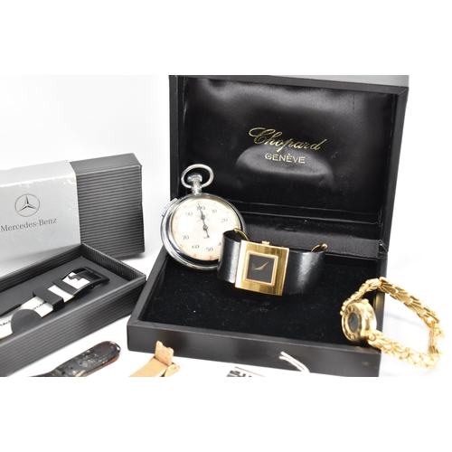 A collection of assorted wristwatches & pocket watch. The lot to ...