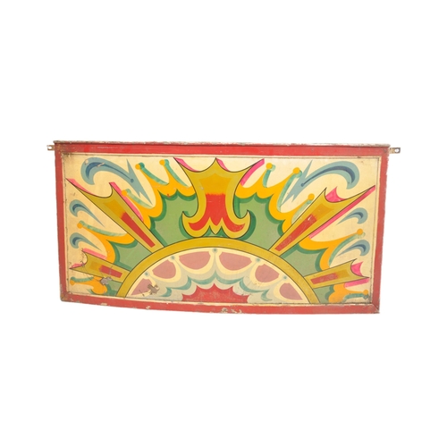 Fred Fowle - A vintage 20th Century fairground / funfair hand painted ...