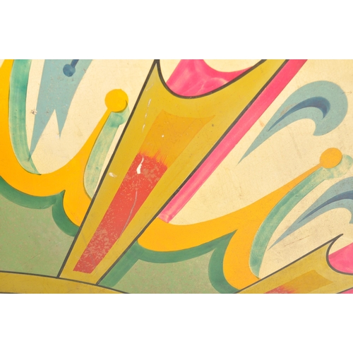 Fred Fowle - A vintage 20th Century fairground / funfair hand painted ...