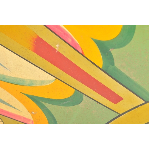 Fred Fowle - A vintage 20th Century fairground / funfair hand painted ...