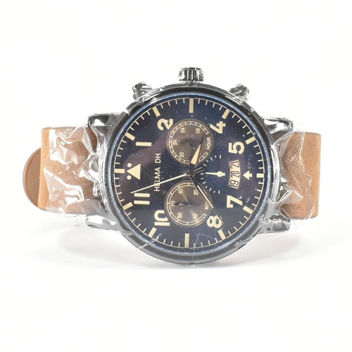 A Helma DH chronograph master pilot DH007 wrist watch. The watch having ...