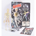 A vintage 1970s (1977) Denys Fisher Cyborg action figure with Cybo ...