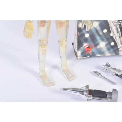 A vintage 1970s (1977) Denys Fisher Cyborg action figure with Cybo ...