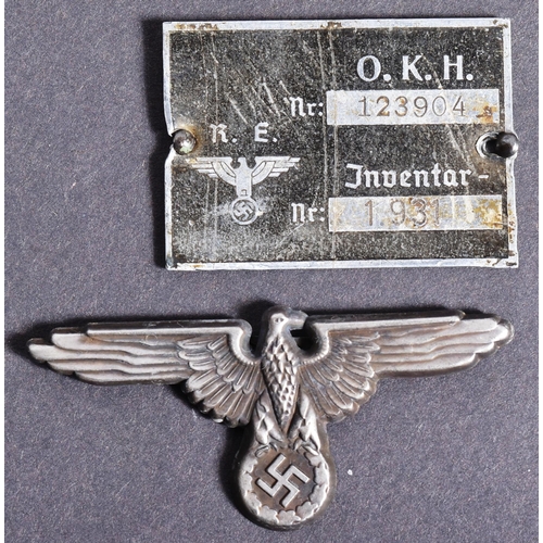 A collection of x7 WWII Second World War Third Reich Nazi German badges ...