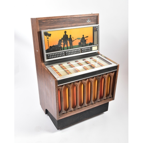 NSM Prestige 120 - A retro 20th century 1970s veneered juke box ...
