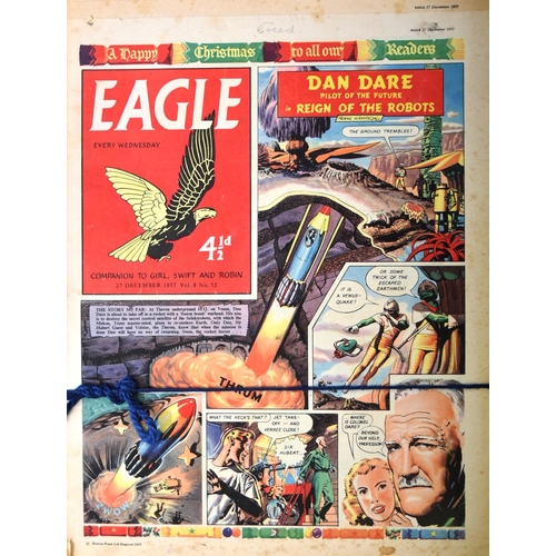 Comic Books - a large collection of vintage Eagle Comics spanning the ...