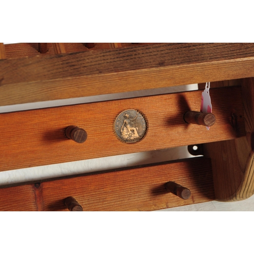 Penny Pine & Co. - Two vintage 20th century Penny Pine & Co. pine wood ...
