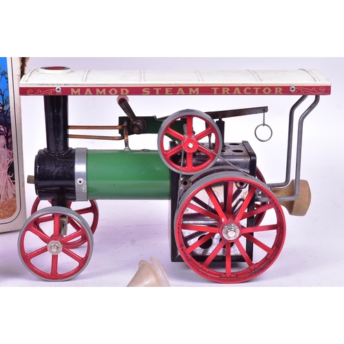 An original vintage Mamod live steam model Steam Tractor TE1A Traction ...