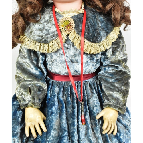 Dolls - a LARGE German MaX Handwerck made bisque headed doll. Blue ...