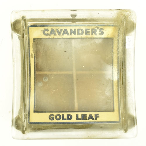 Cavander's Gold Leaf Cigarettes - a vintage 20th century advertising ...