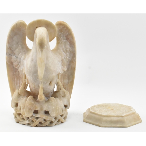 A large believed German Continental 19th century alabaster sculpture ...