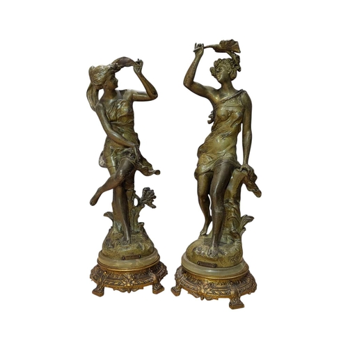 After Ernest Justin Ferrand - Coup de Soleil - A pair of early 20th ...